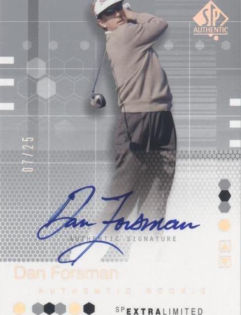 2002 SP Authentic - Authentic Rookie Signature Dan Forsman #102 Extra ...