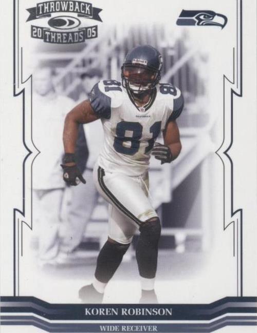 2005 Donruss Throwback Threads - Koren Robinson #127 for sale online | eBay