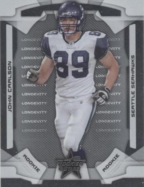 2008 Leaf Rookies & Stars - Rookie John Carlson #146 Longevity Parallel ...