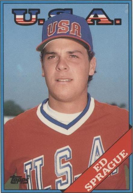 1988 Topps Traded - Ed Sprague #113T Collector's Edition (Tiffany) (RC ...