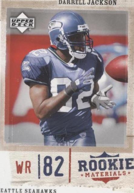 2005 Upper Deck Rookie Materials - #78 Darrell Jackson for sale online ...