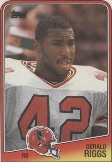 1988 Topps - Gerald Riggs #385 for sale online | eBay