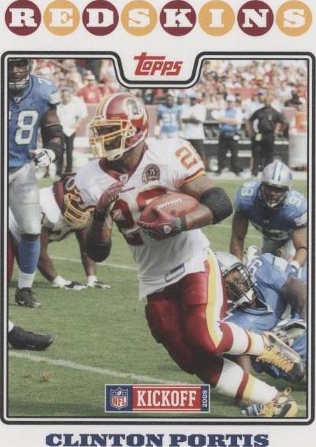 2008 Topps Kickoff - Clinton Portis #59 for sale online | eBay