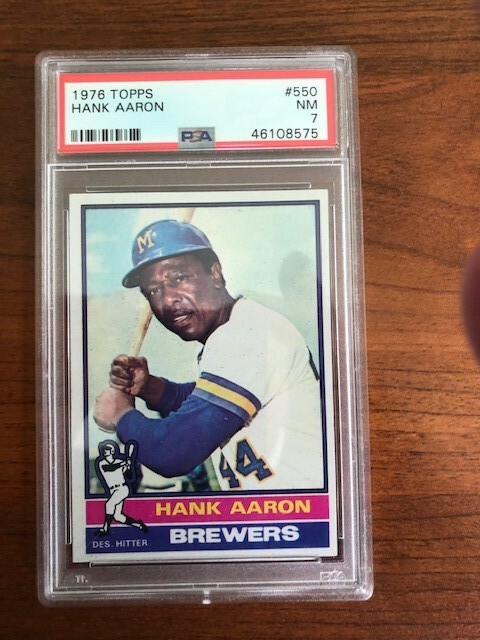 Hank Aaron Baseball Cards