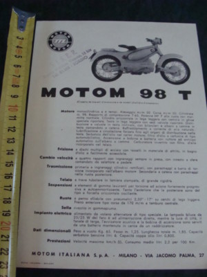 Motom 98 usato in Italia | vedi tutte i 38 prezzi!