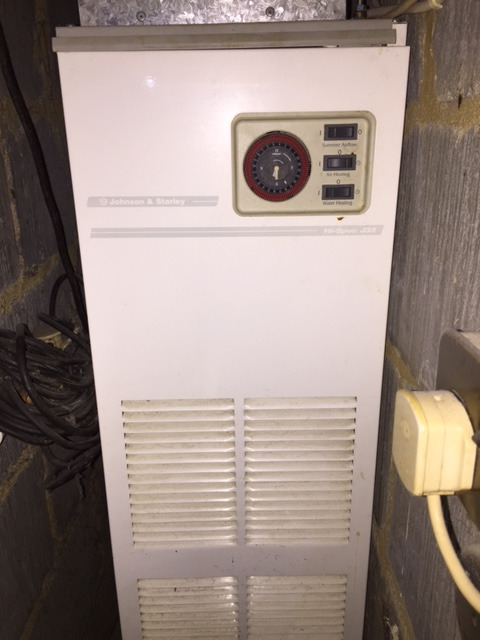 Johnson & starley hot air heating system unit Hi-Spec J32 | in ...
