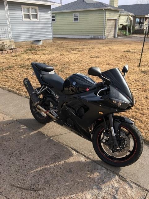 Yamaha R6 2005 black raven model upside down forks fuel injection | in ...