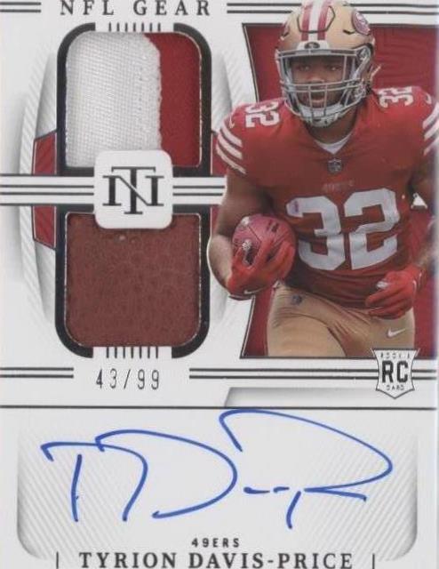 2022 Panini National Treasures - Rookie NFL Gear Signature Combos #RGS ...