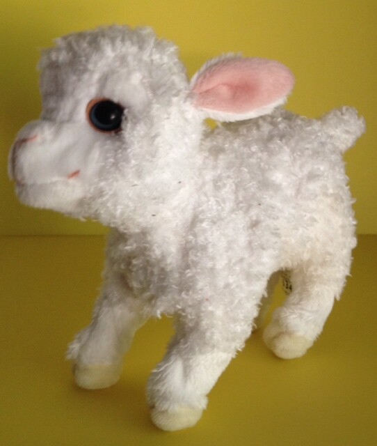 Furreal Friends Newborn Lamb Baby Interactive Animated Pet Hasbro ...