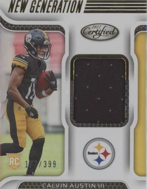 2022 Panini Certified - New Generation Jerseys Calvin Austin III #NGJ ...