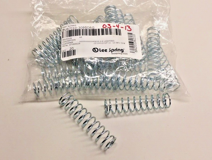 Lee Spring LC-067J-10-M Compression Spring (Pack of 20) 3/4 Lee Spring LC-067J-10-M Compression Spring (Pack of 20) 3/4