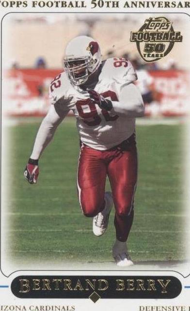 2005 Topps - Bertrand Berry #133 for sale online | eBay