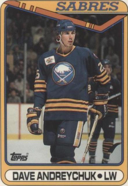 1990-91 Topps - Tiffany #169 Dave Andreychuk for sale online | eBay