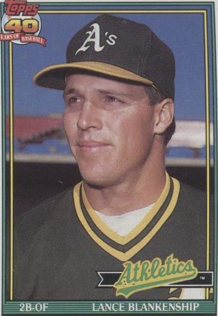 1991 Topps - Lance Blankenship #411 for sale online | eBay