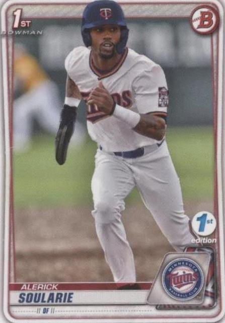 2020 Bowman Draft 1st Edition - Alerick Soularie #BD-94 (RC) for sale ...
