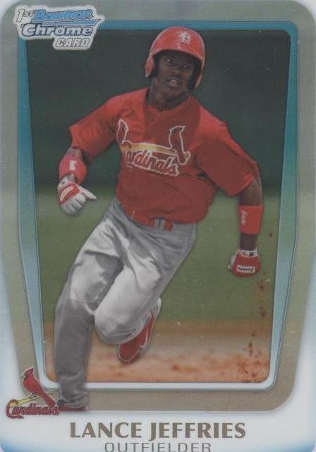 2011 Bowman Draft Picks & Prospects - Chrome Prospects Lance Jeffries #BDPP70 Refractor (RC) for ...