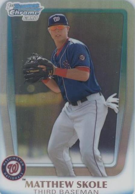 2011 Bowman Draft Picks & Prospects - Chrome Prospects Matt Skole # ...