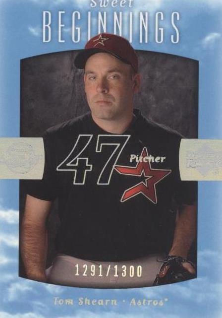 2002 Upper Deck Sweet Spot - Sweet Beginnings #115 Tom Shearn /1300 (RC ...