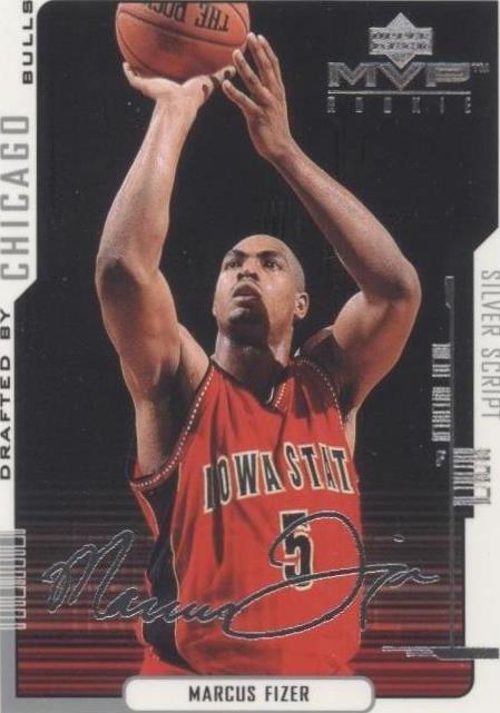 2000-01 Upper Deck MVP - Rookie Marcus Fizer #192 Silver Script (RC ...