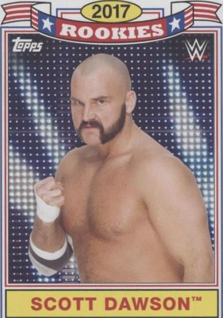 2018 Topps Heritage WWE - Top 10 Rookies Scott Dawson #TR-8 for sale ...