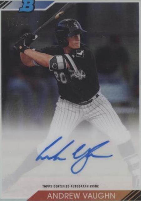 2020 Bowman Heritage - Chrome Prospects Autographs Refractor #92PA-AVA ...