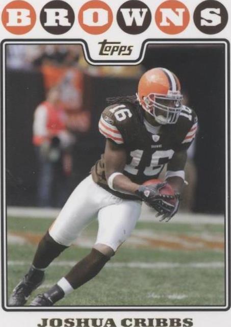 2008 Topps - Josh Cribbs #285 Gold Foil for sale online | eBay
