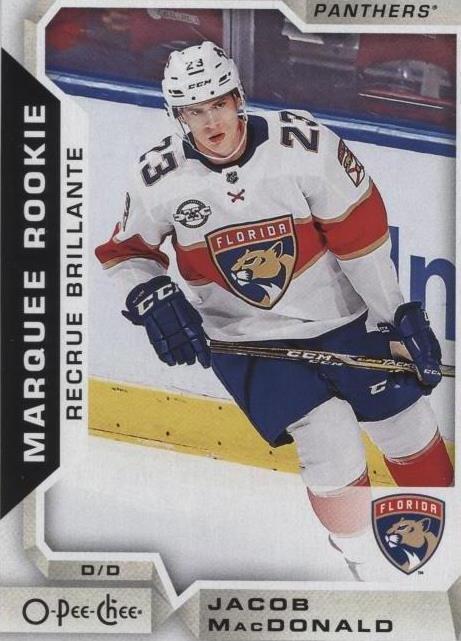 2018-19 Upper Deck - O-Pee-Chee Update Marquee Rookies Jacob MacDonald ...