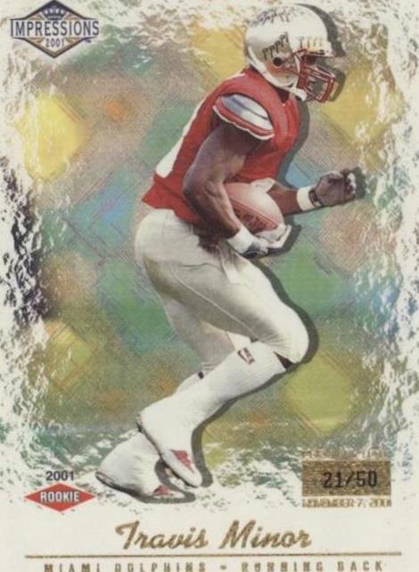 2001 Pacific Impressions - Premiere Date #181 Travis Minor /50 (RC) for ...