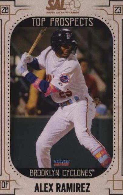 2023 Choice South Atlantic League Top Prospects - #19 Alex Ramirez (RC ...