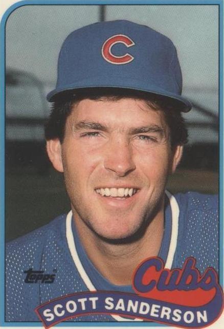 1989 Topps - Scott Sanderson #212 Collector's Edition (Tiffany) for ...