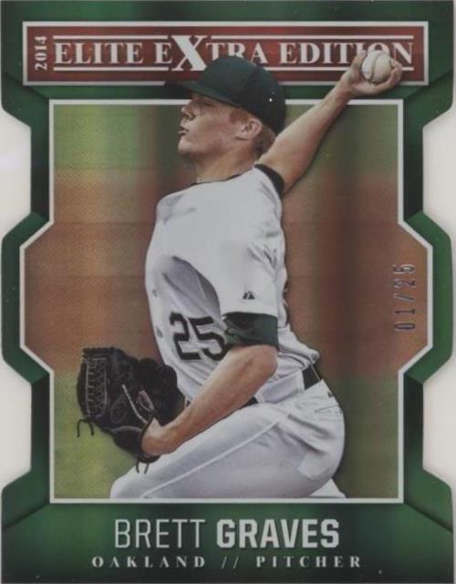 2014 Panini Elite Extra Edition - Status Emerald Die-Cut #44 Brett ...