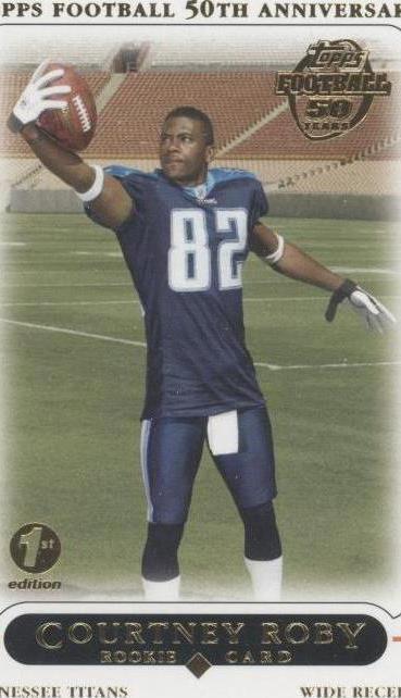 2005 Topps - 1st Edition #430 Courtney Roby (RC) for sale online | eBay