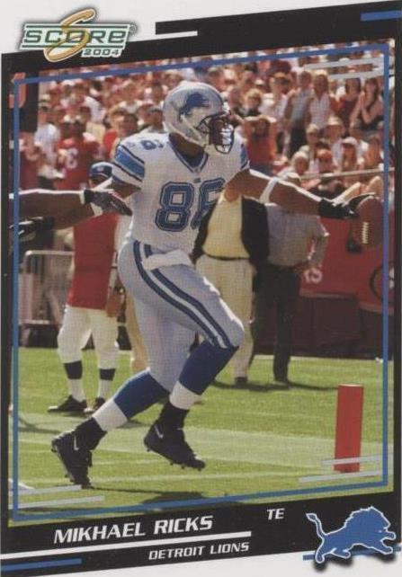 2004 Score - Mikhael Ricks #81 for sale online | eBay