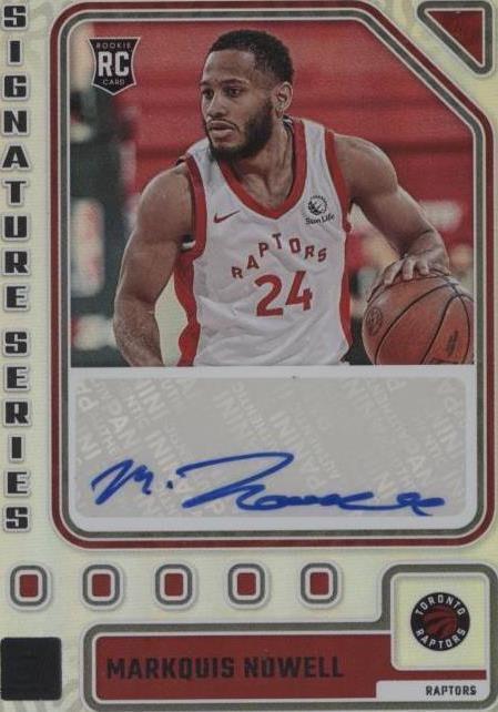 2023-24 Panini Donruss - Signature Series Markquis Nowell #SS-NOW (AU ...