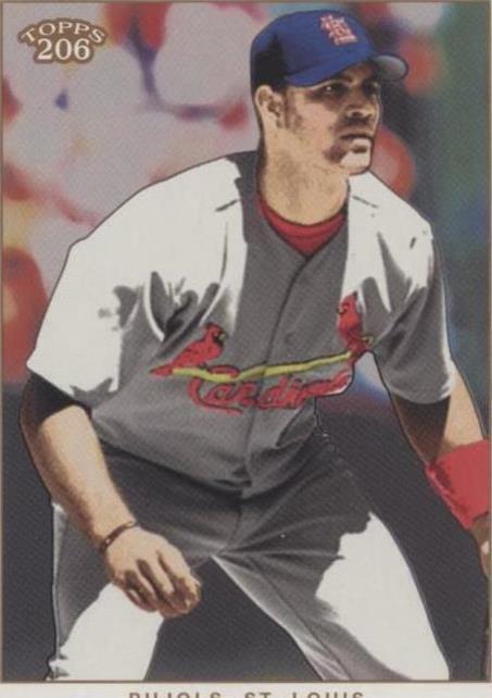 Topps Albert Pujols Baseball Sports Trading Cards Topps Albert Pujols Baseball Sports Trading Cards
