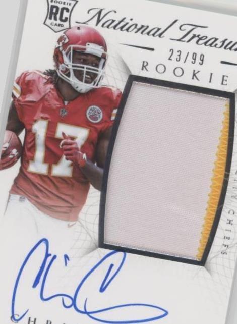 2015 Panini National Treasures - RPS Rookie Patch Autograph Chris ...