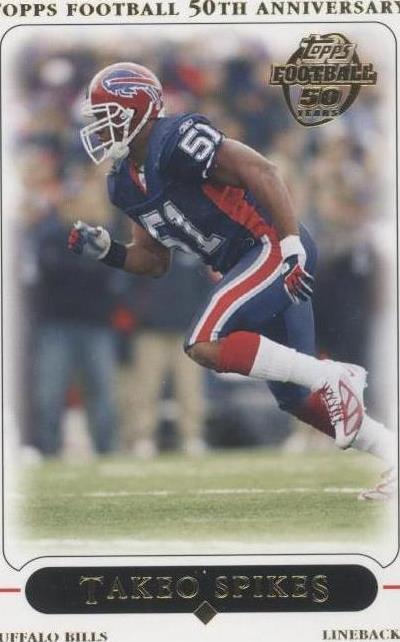 2005 Topps - #131 Takeo Spikes for sale online | eBay