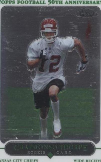2005 Topps Chrome - #226 Craphonso Thorpe (RC) for sale online | eBay