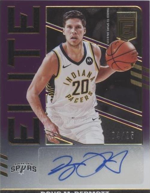 2021-22 Donruss Elite - Elite Signatures Doug McDermott #ES-DMD Purple ...