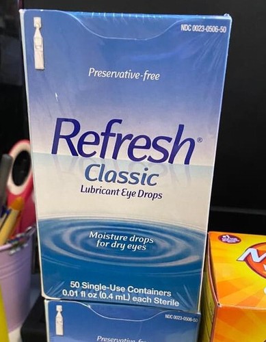 Купить Глазные капли & мыть Refresh Classic Lubricant Eye Drops 50 ...