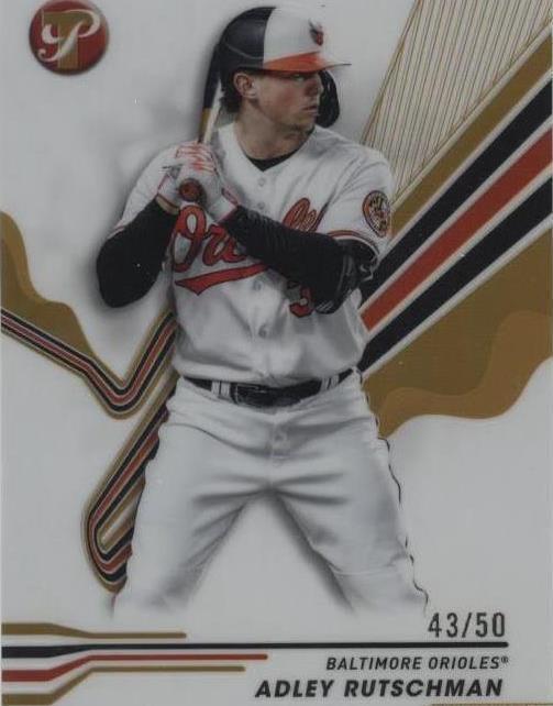 2024 Topps Pristine - Adley Rutschman #21 Gold Refractor /50 for sale ...