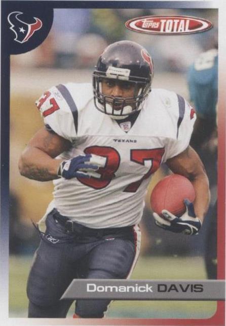 2005 Topps Total - #322 Domanick Davis for sale online | eBay