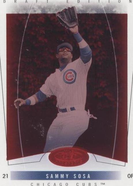 2004 Fleer Hot Prospects Draft Edition - Red Hot #17 Sammy Sosa /150 ...