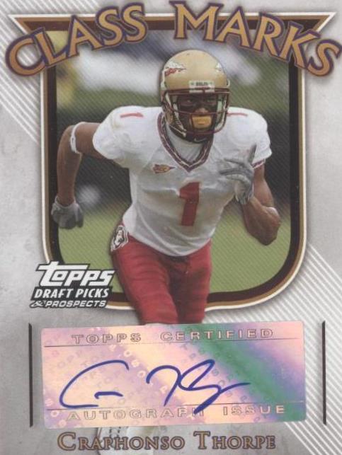 2005 Topps Draft Picks & Prospects - Class Marks #CM-CT Craphonso ...