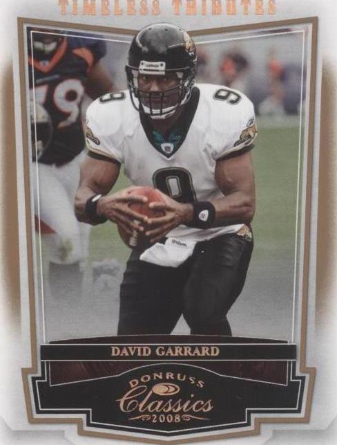 2008 Donruss Classics - Timeless Tributes Bronze #46 David Garrard /250 ...