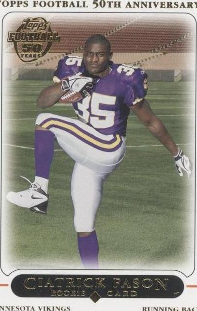 2005 Topps - Ciatrick Fason #416 (RC) for sale online | eBay