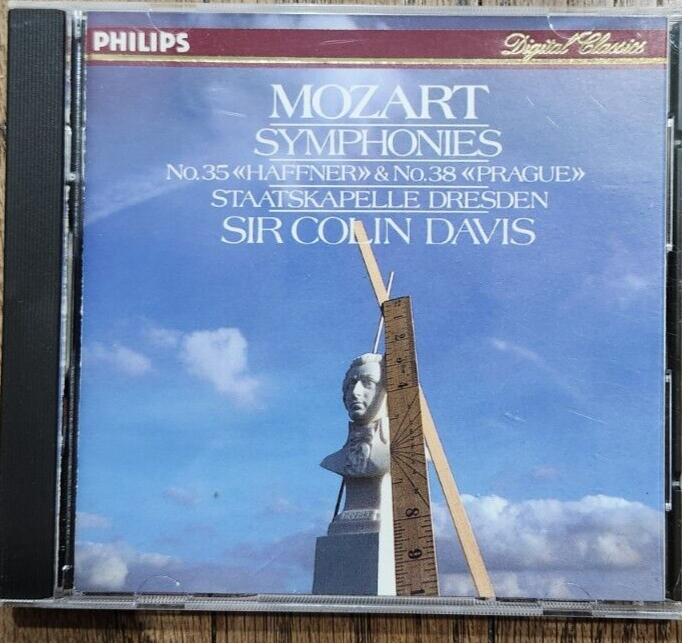 Mozart Symphonies No 35 Haffner 38 Prague CD Colin Davis Staatskapelle Dresden cのeBay公認海外通販｜セカイモン