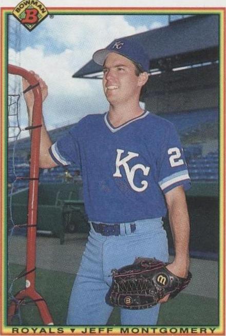 1990 Bowman - Wrong Backs Randy Johnson Back #468 Randy Johnson, Jeff ...