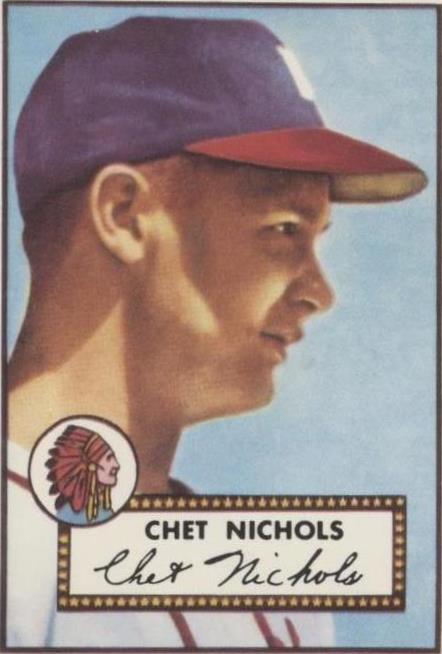 1983 Topps 1952 Reprint Series - #288 Chet Nichols for sale online | eBay
