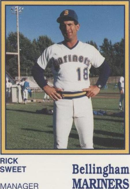1987 International Sportcard Bellingham Mariners - #24 Rick Sweet for ...